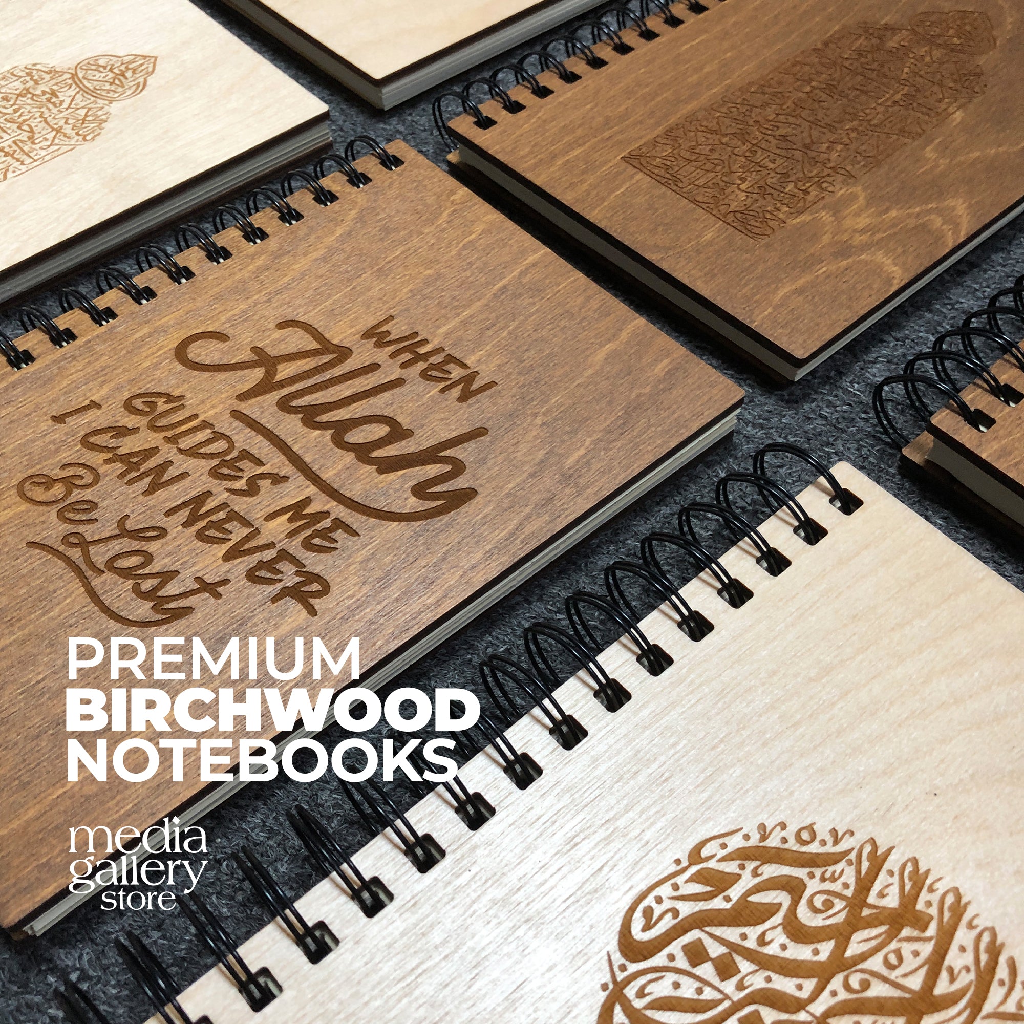 Birchwood Engraved Notebooks – Mediagallery Store
